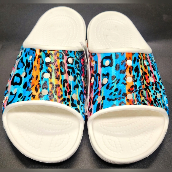 CROCS | Shoes | Crocs Baya Slides Professionally Customized With ...